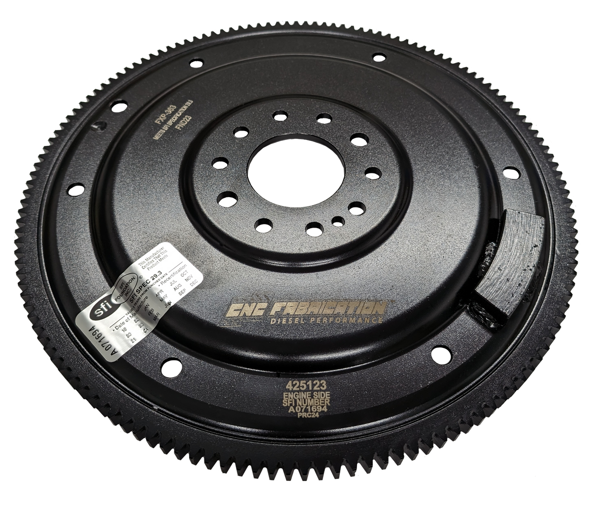 6.0L Powerstroke CNC Fabrication 5R110 Billet SFI Flexplate - 425123 ...