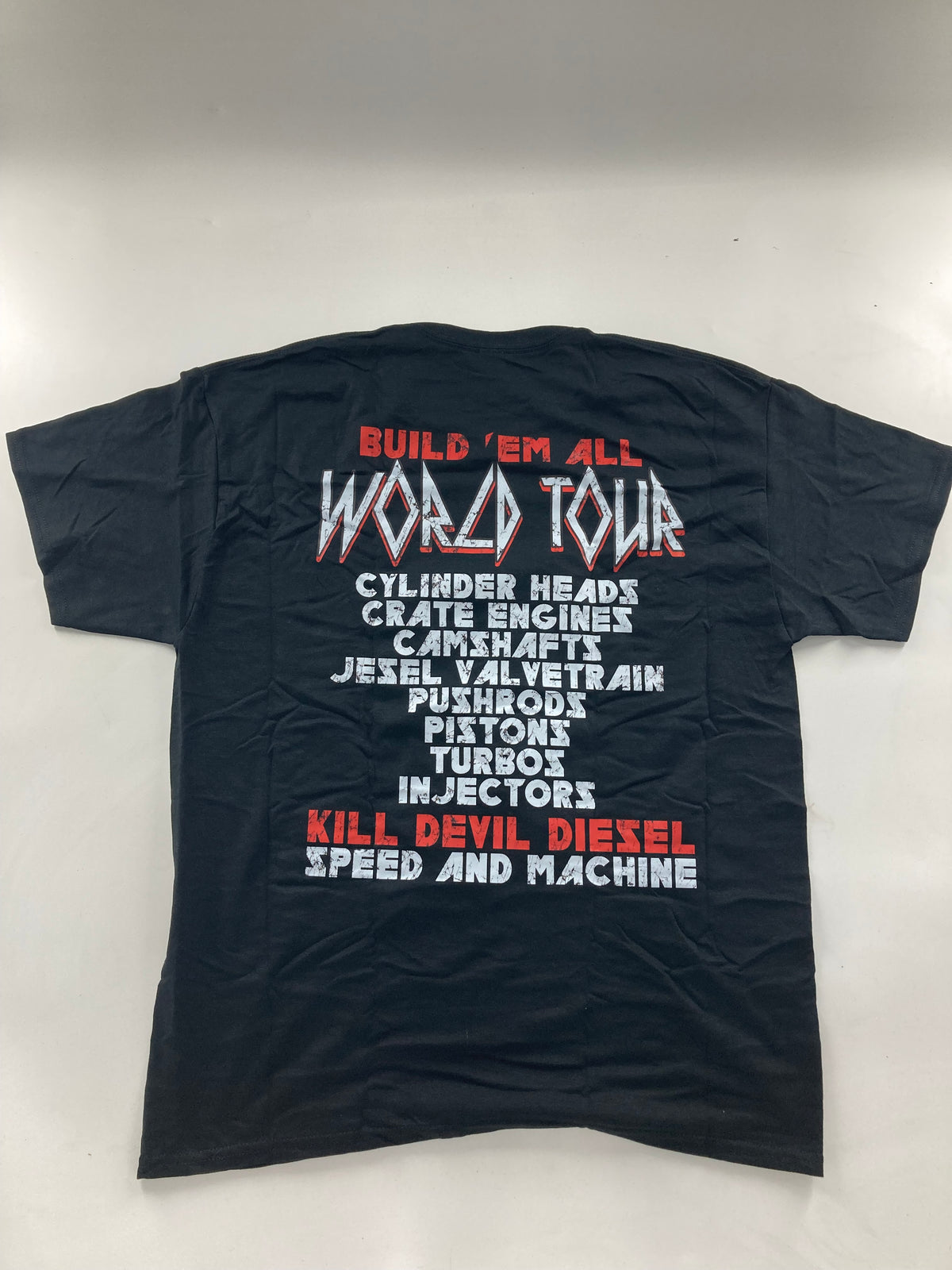 KDD "Build 'Em All" Tee Shirt — KillDevilDiesel