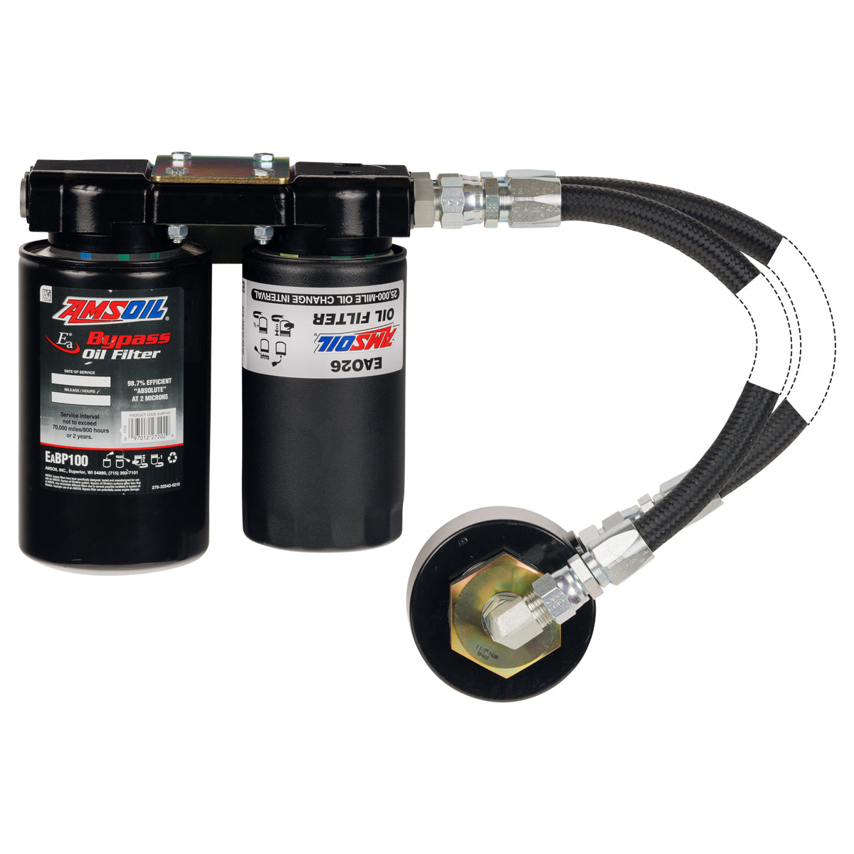 Amsoil Ford 7.3L Dual-Remote Bypass Filter System — KillDevilDiesel