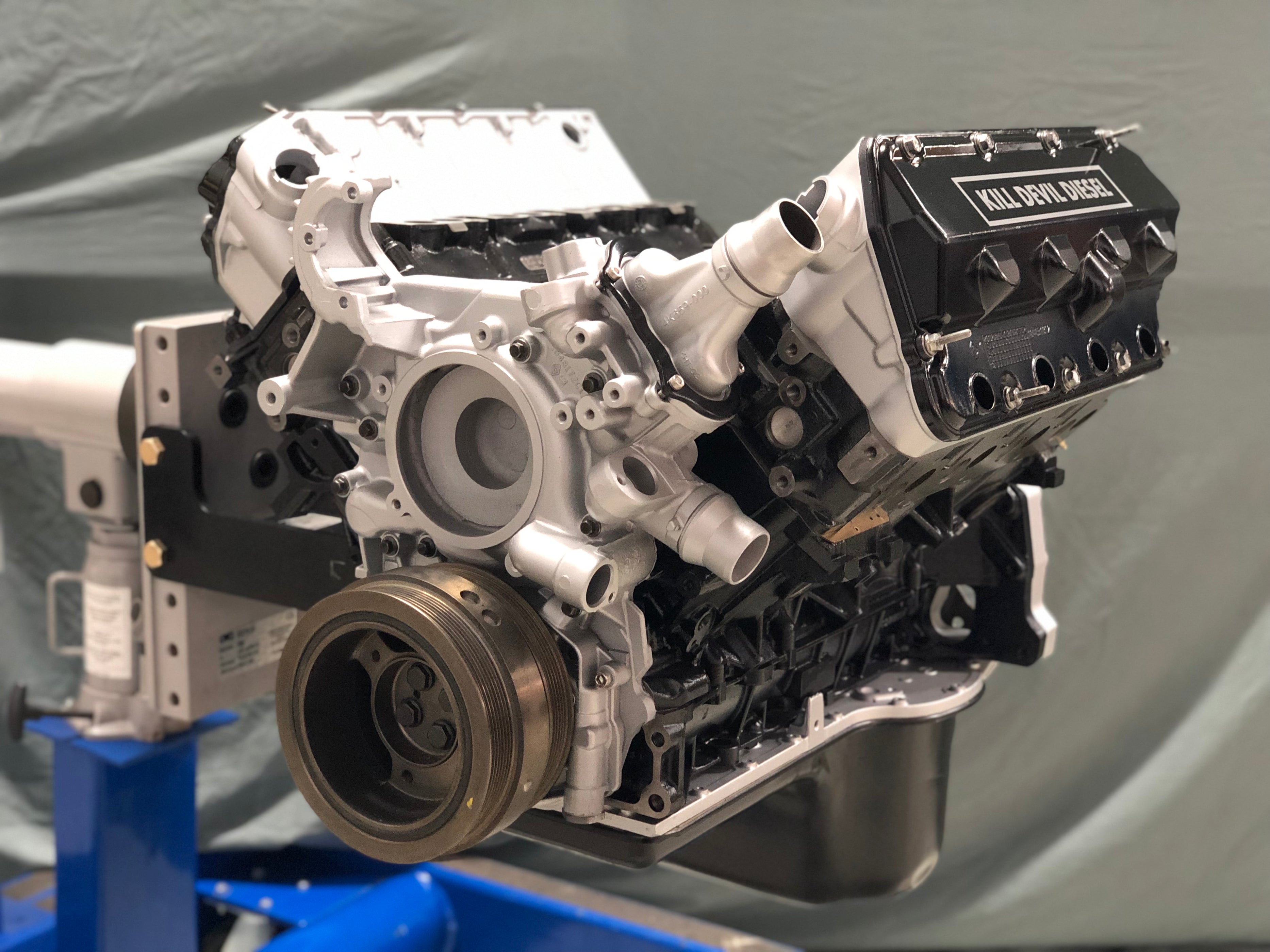 KDD 6.4 Powerstroke Steel Piston Longblock — KillDevilDiesel