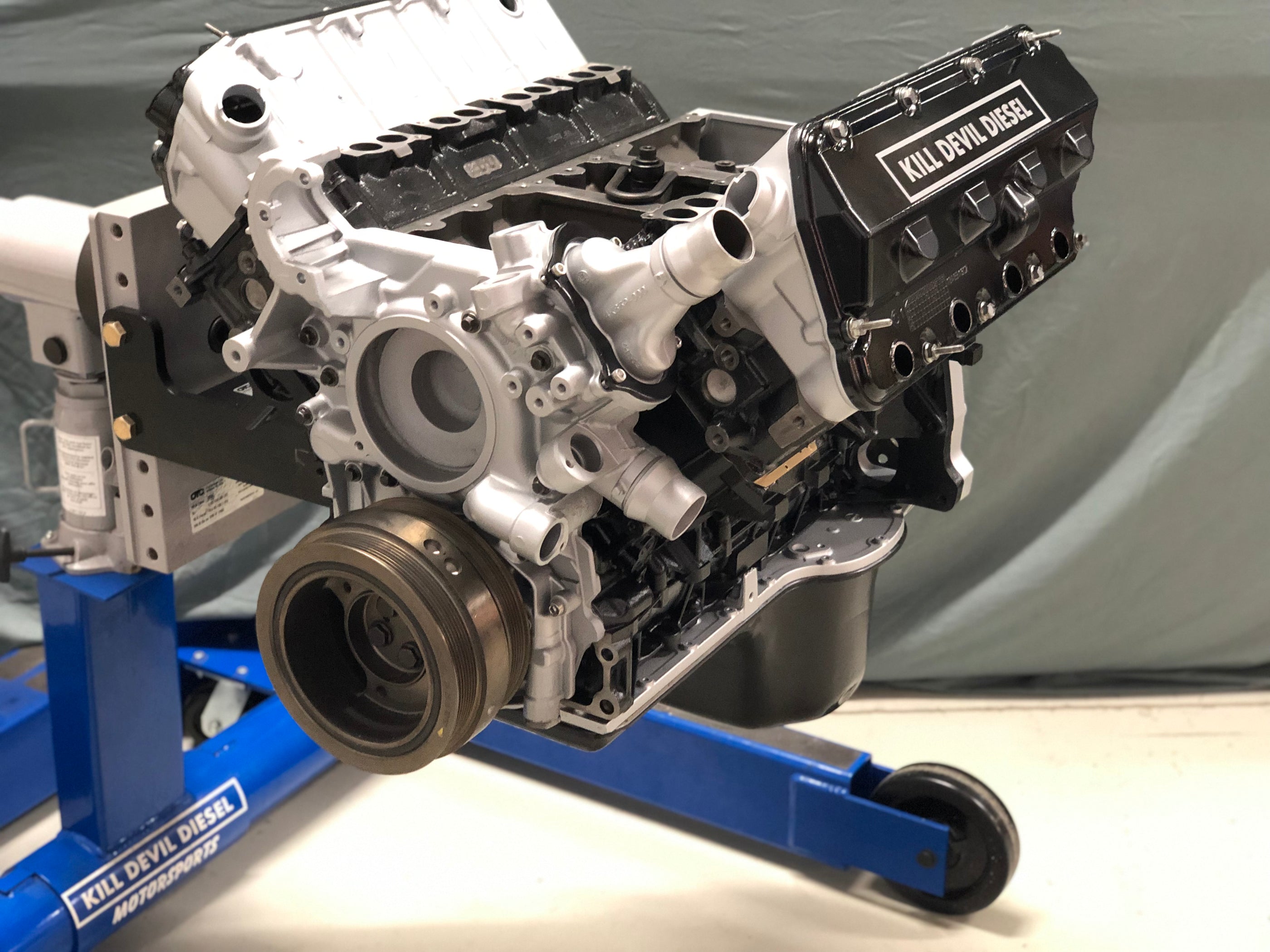 KDD 6.4 Powerstroke Steel Piston Longblock — KillDevilDiesel