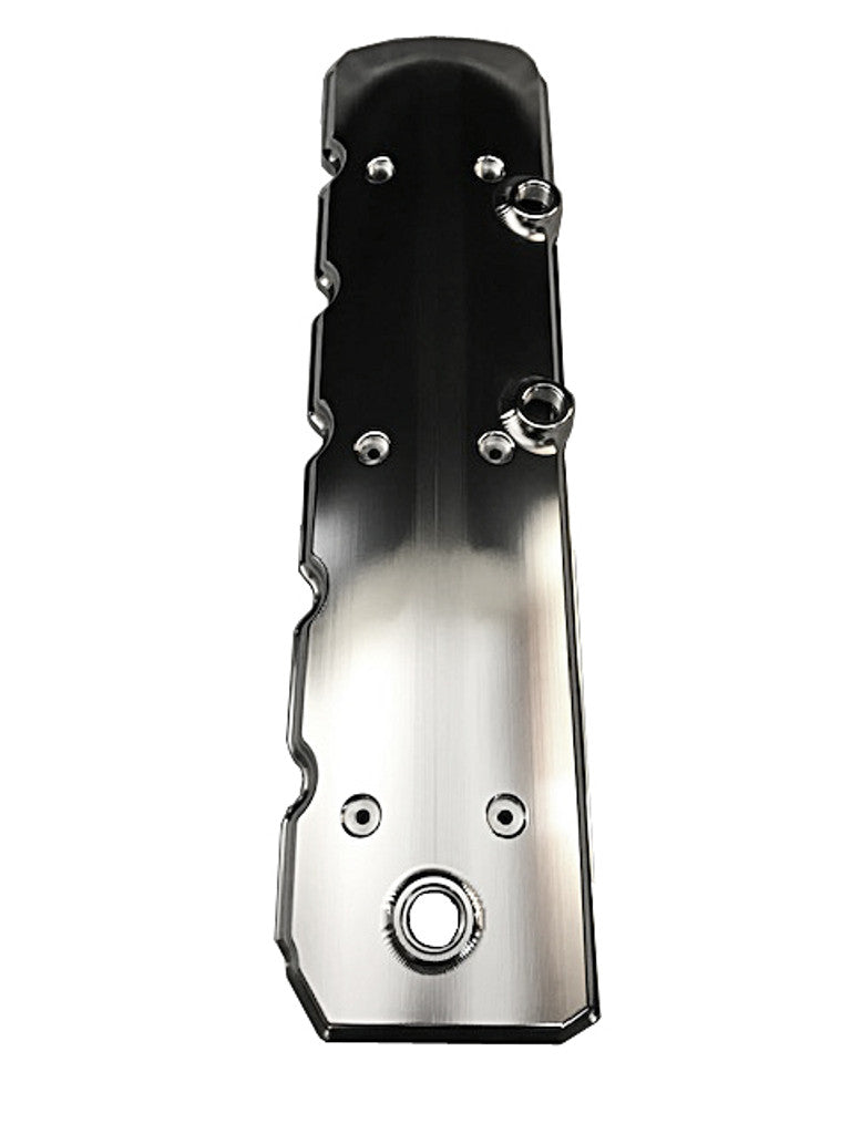 Bean Machine 06-Present Cummins Billet ROUNDED Top Valve Cover W/Dual ...
