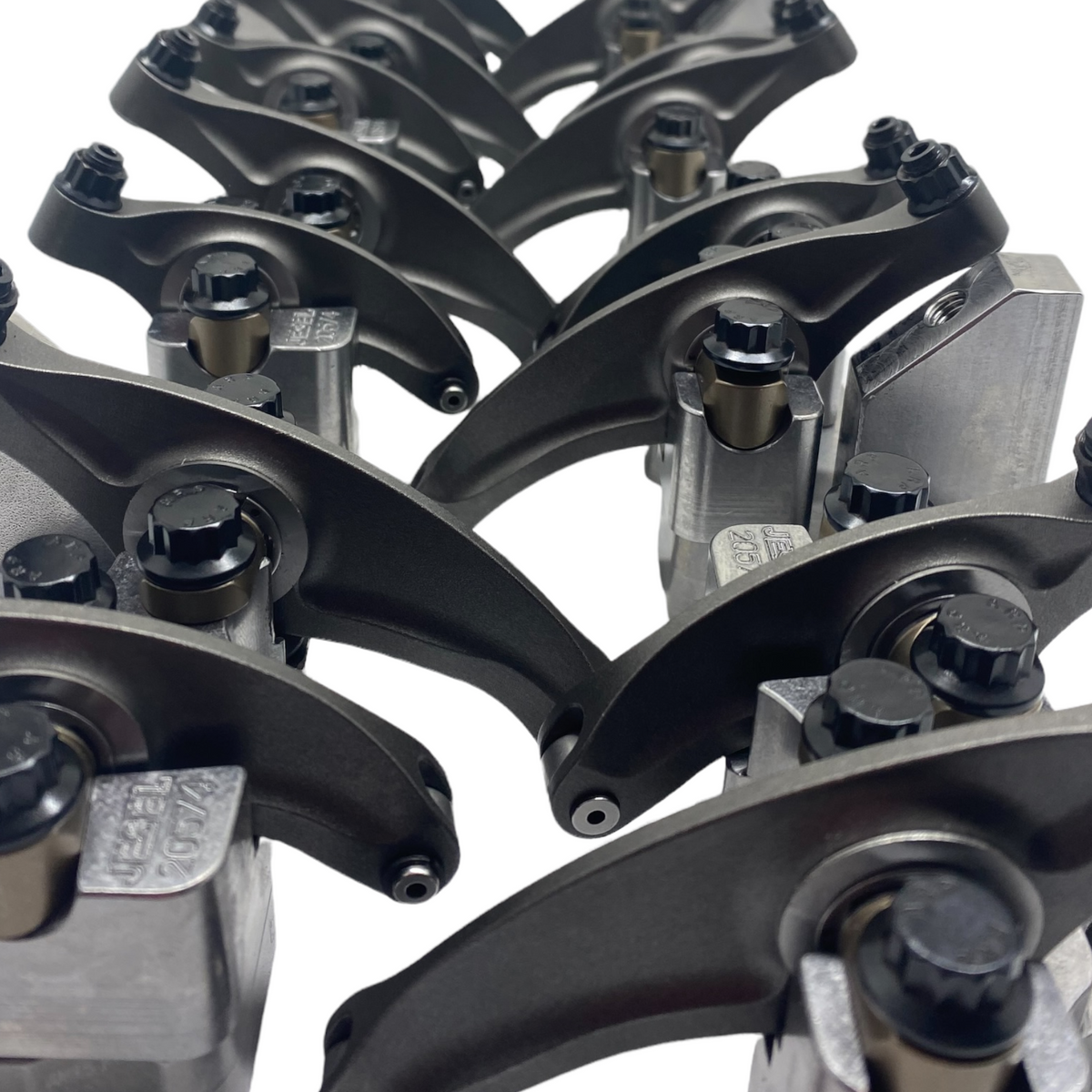 Jesel 6.4 Powerstroke Forged Steel Adjustable Rocker Arm System ...